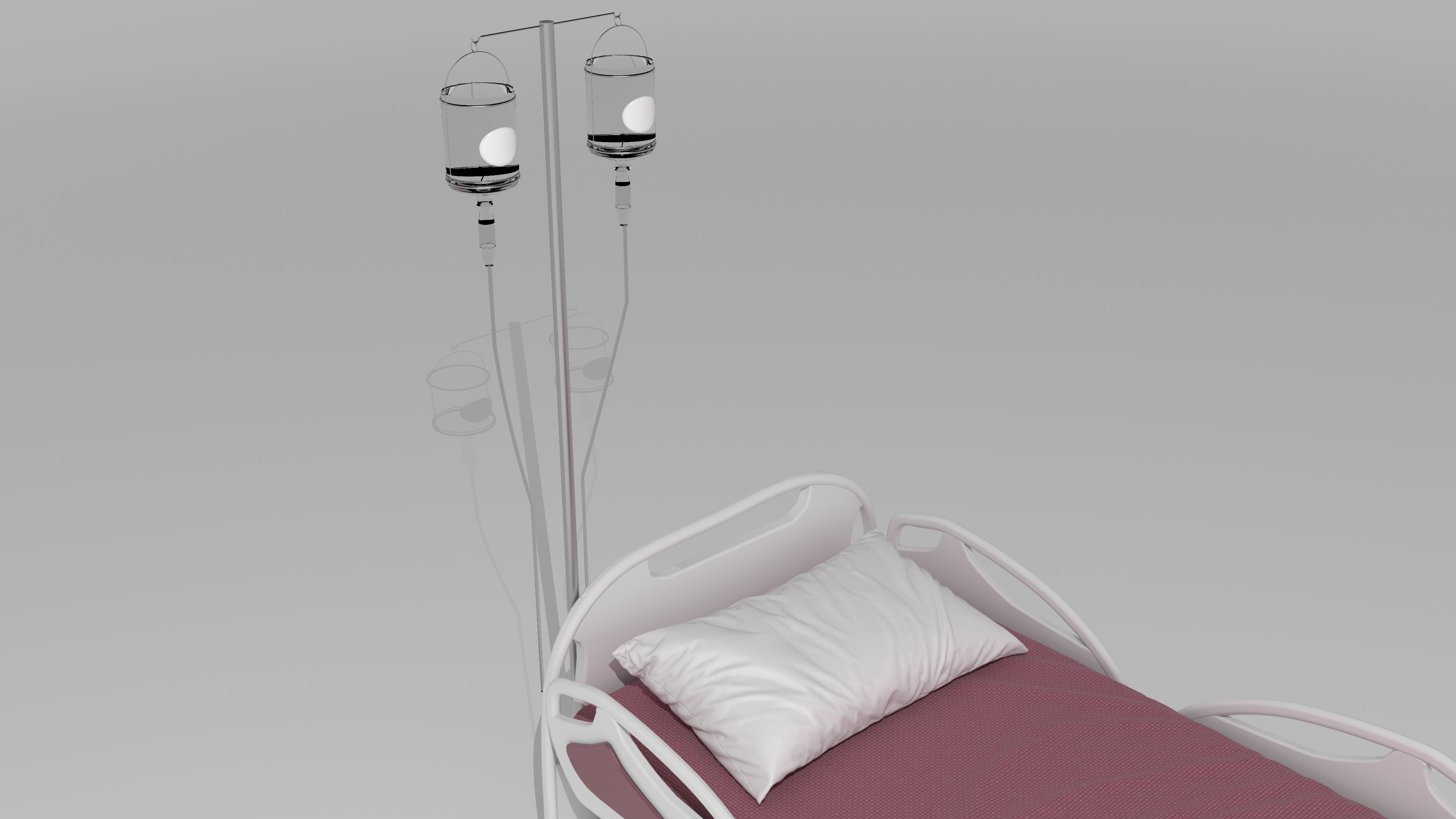 Hospital Bed 3 - 4K 3D model | CGTrader