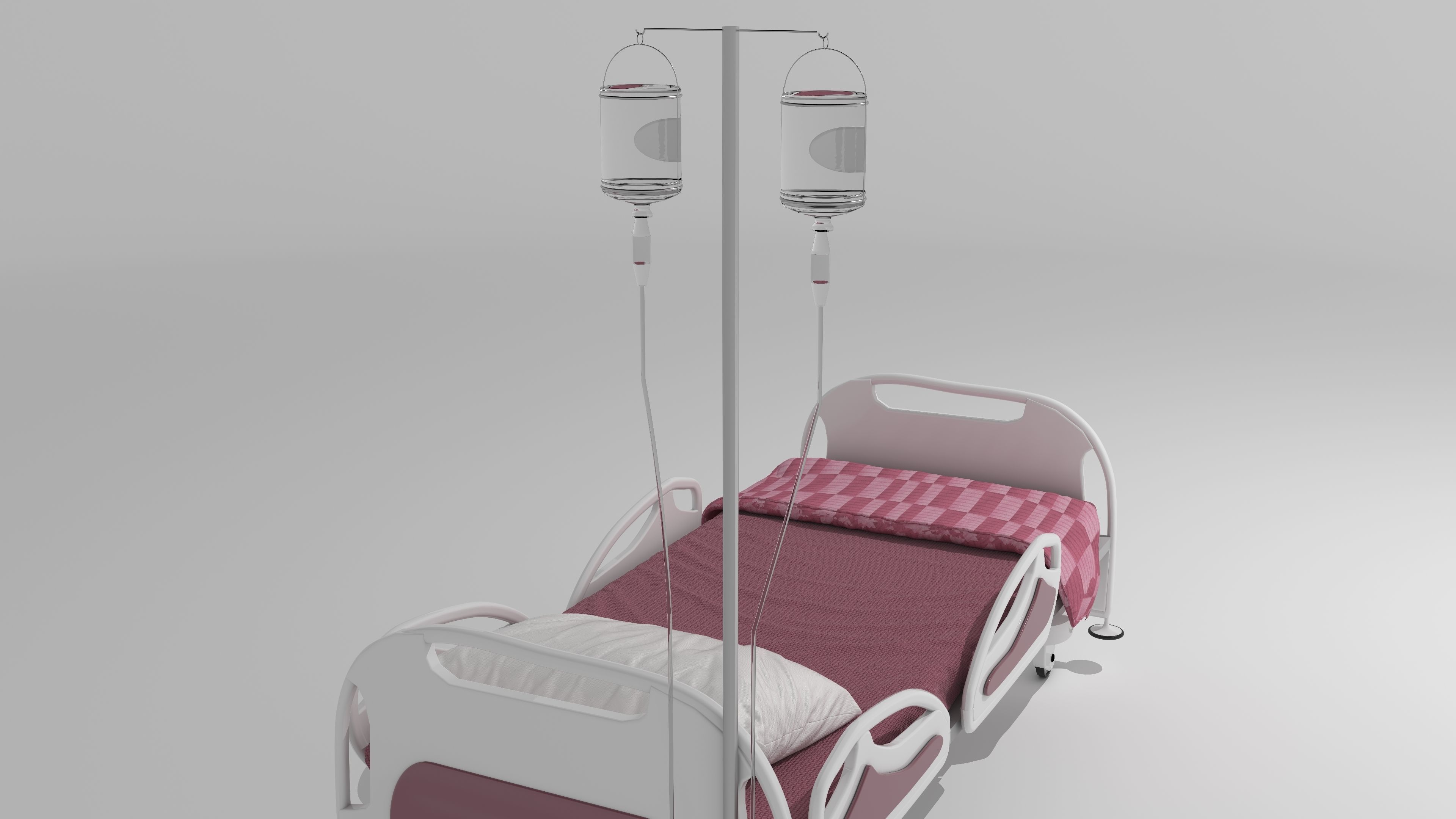 Hospital Bed 3 - 4K 3D model | CGTrader