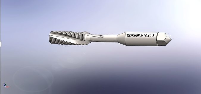 Machine tap 3D model | CGTrader