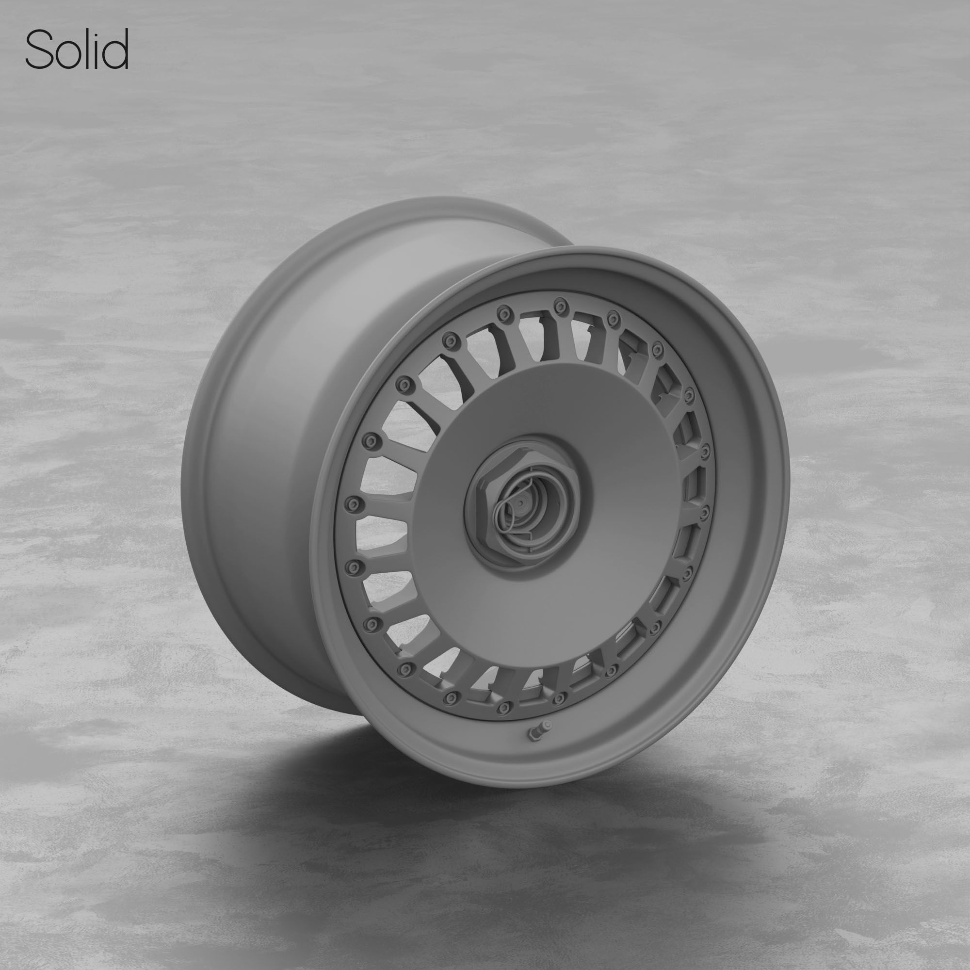 Ronal Racing Centerlock Wheel 3D Model 3D model | CGTrader