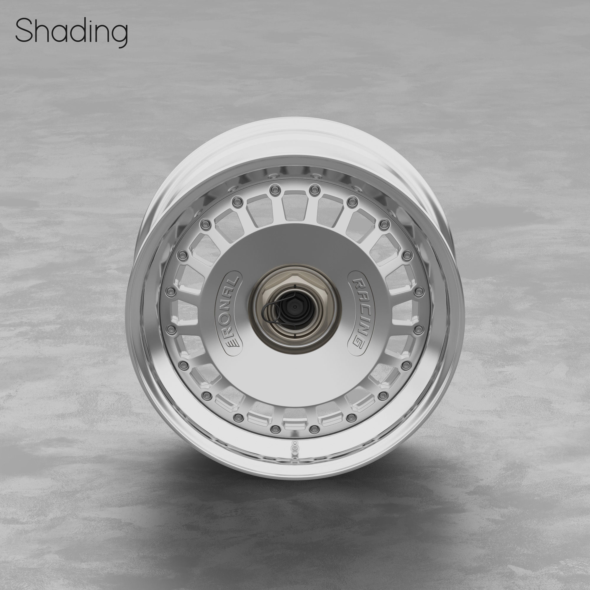 Ronal Racing Centerlock Wheel 3D Model 3D model | CGTrader