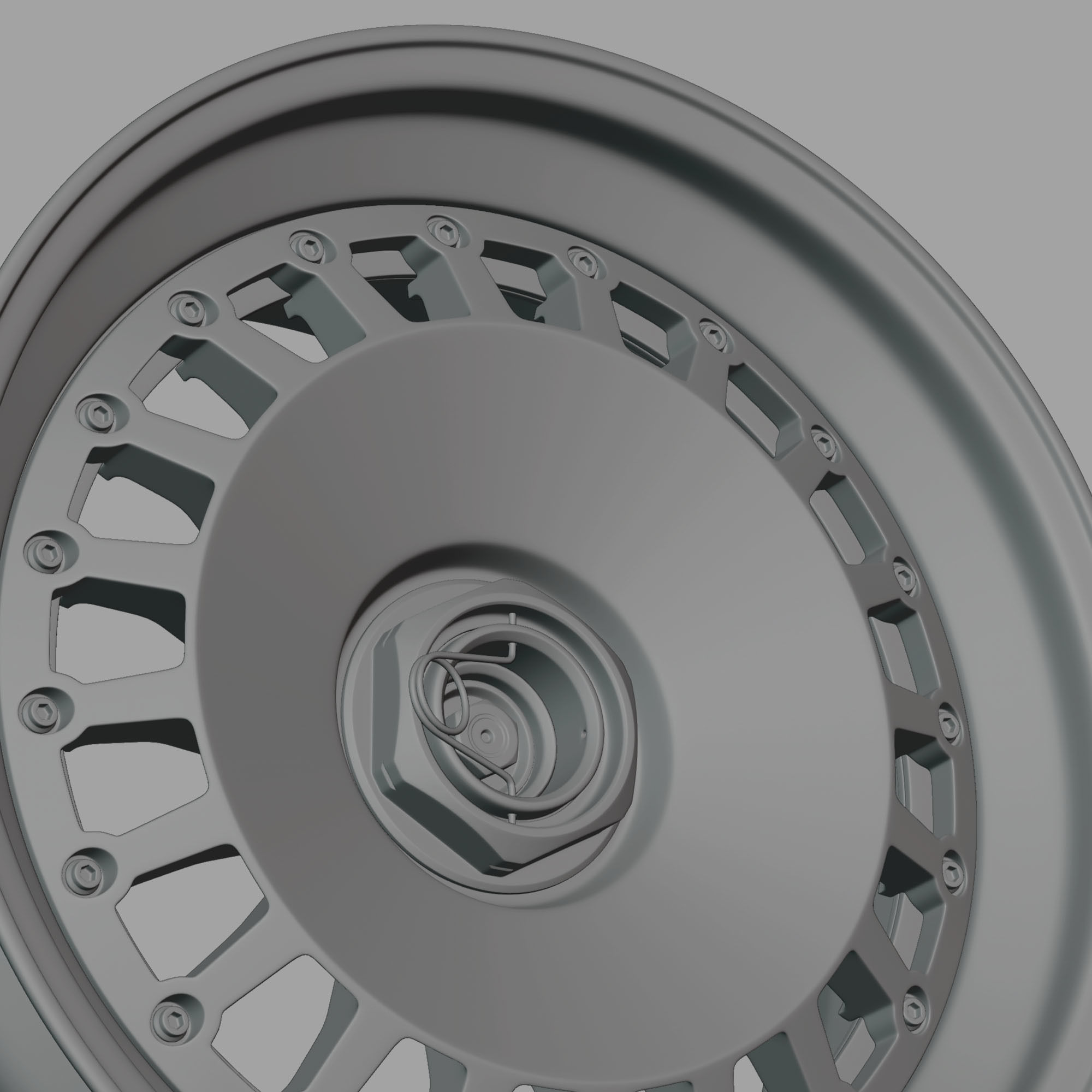 Ronal Racing Centerlock Wheel 3D Model 3D model | CGTrader