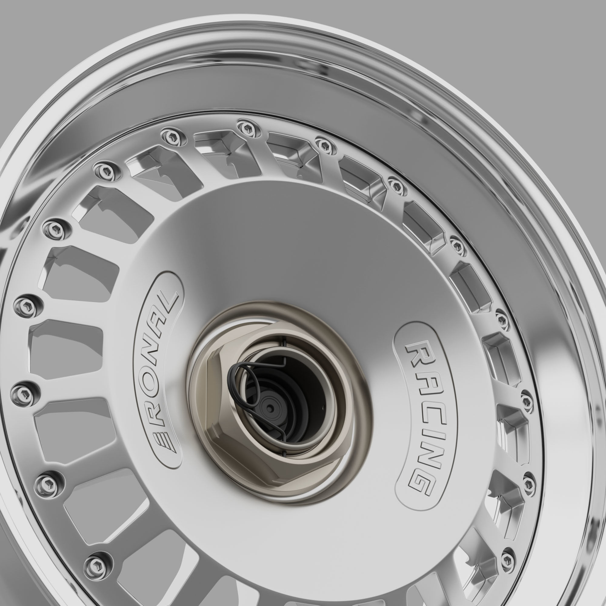 Ronal Racing Centerlock Wheel 3D Model 3D model | CGTrader