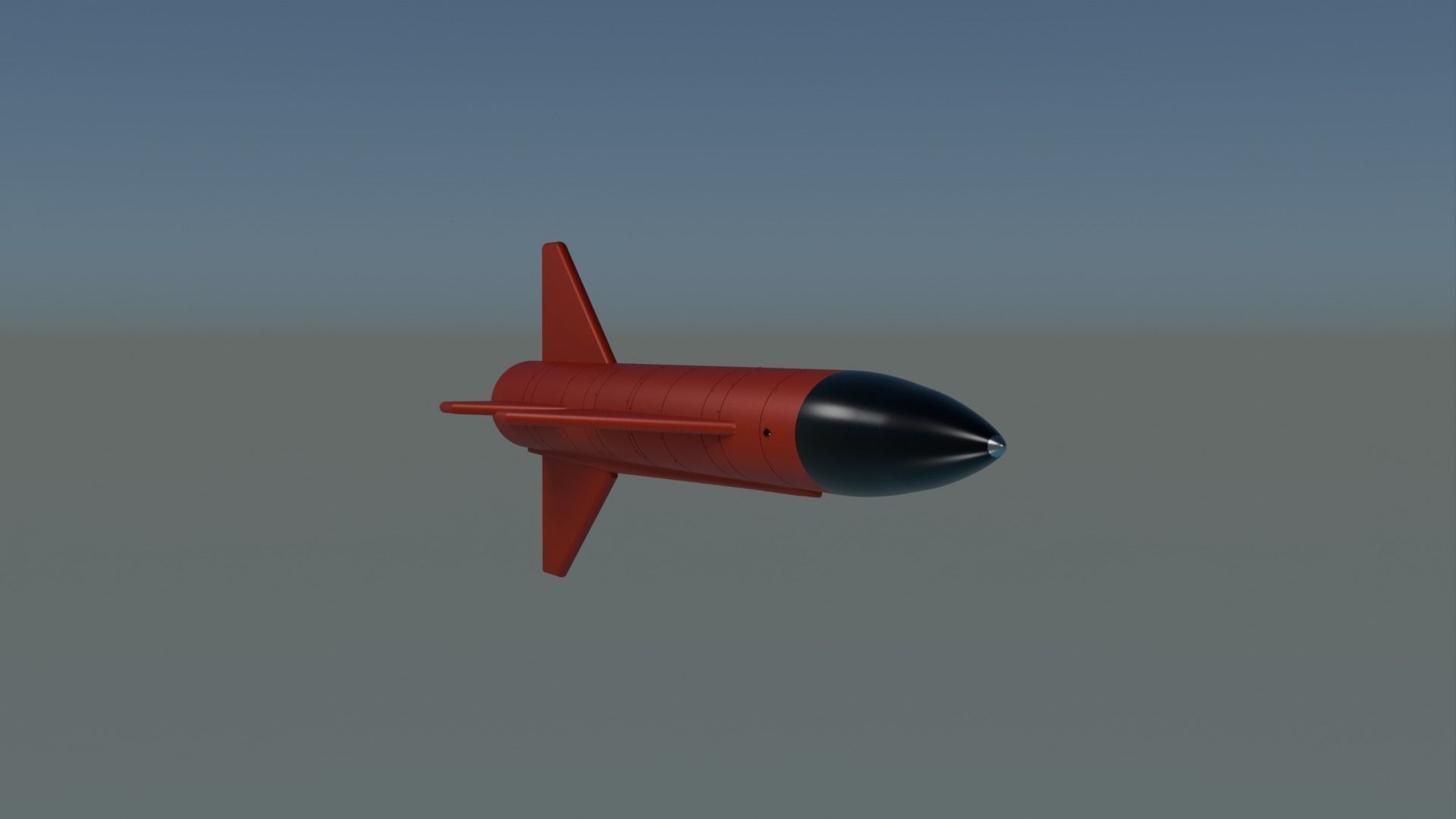 RUSSIAN KH-32 SUPERSONIC CRUISE MISSILE 3D model 3D printable | CGTrader