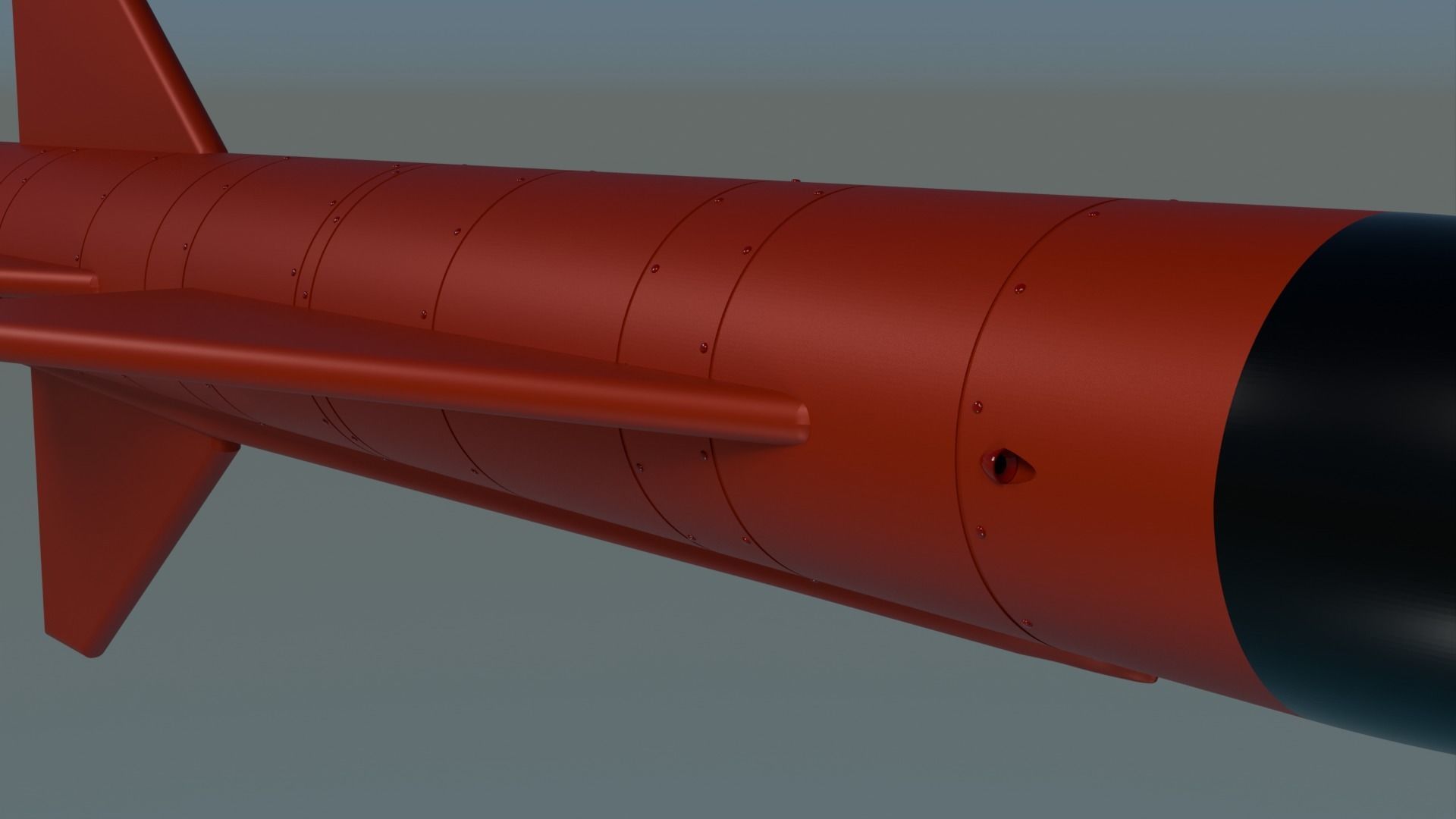 RUSSIAN KH-32 SUPERSONIC CRUISE MISSILE 3D model 3D printable | CGTrader