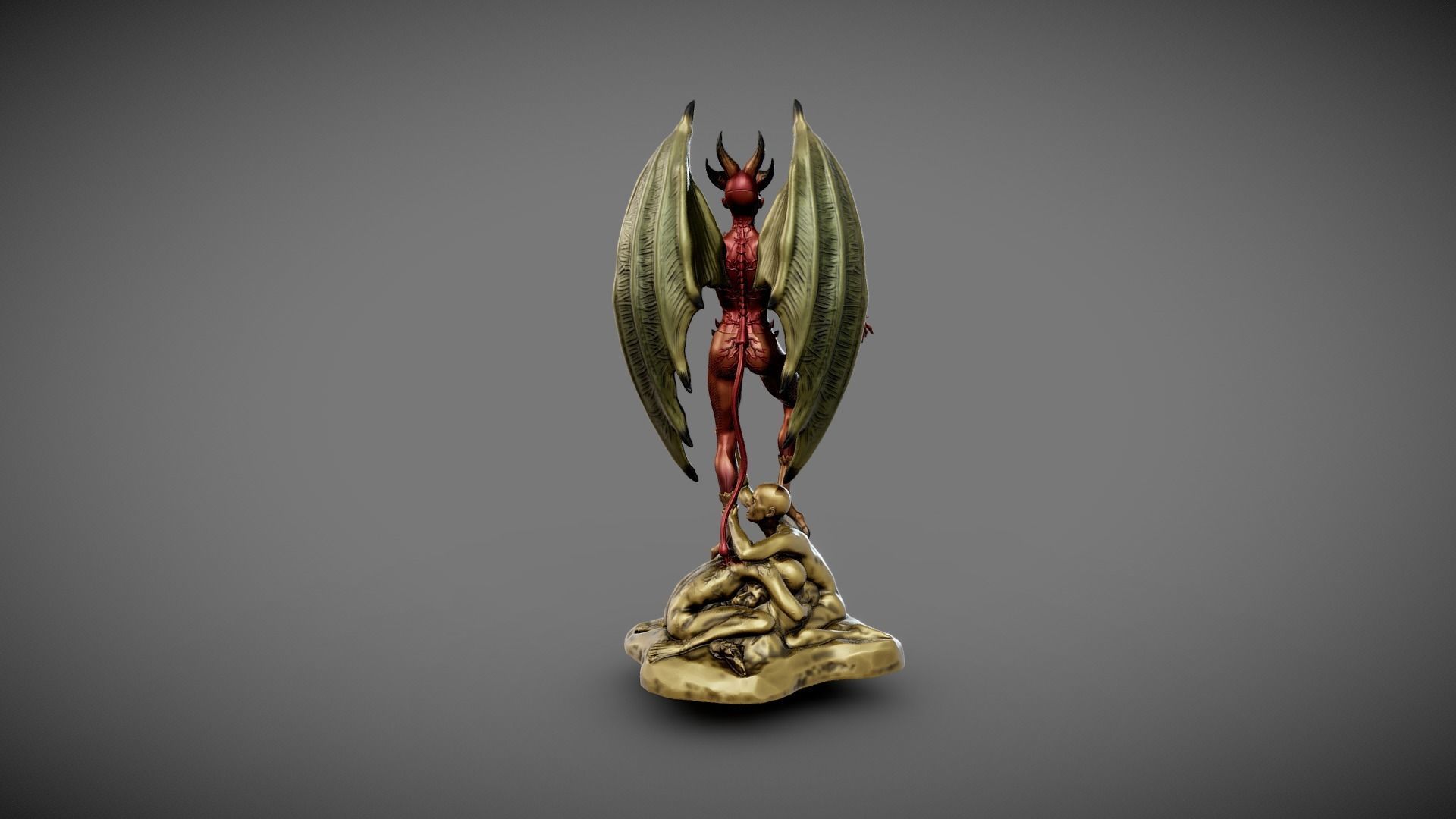 Lilith Goddess Statue for 3D print 3D model 3D printable | CGTrader