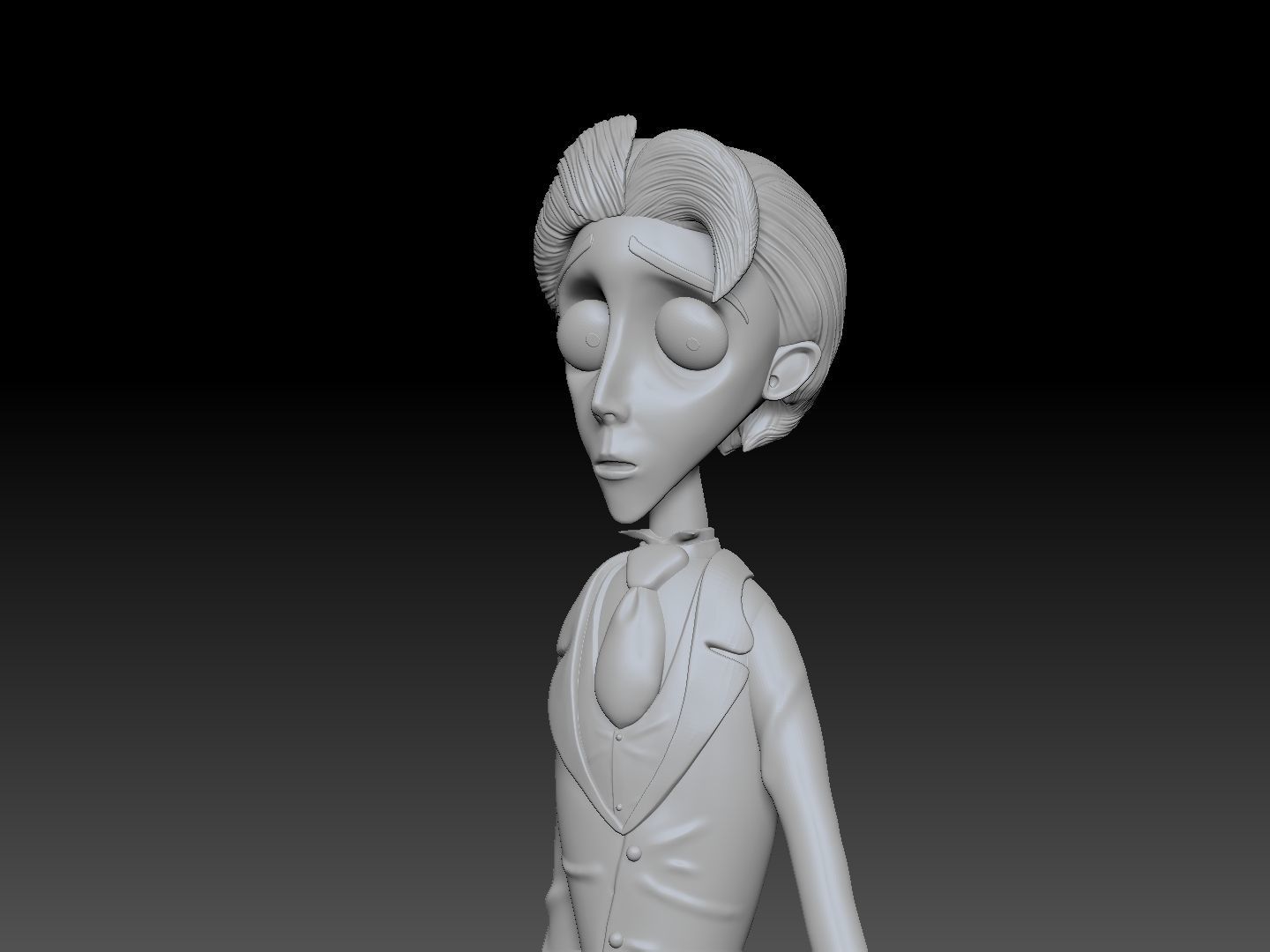 Corpse Bride Victor Van Dort 3D Print model 3D model 3D printable ...