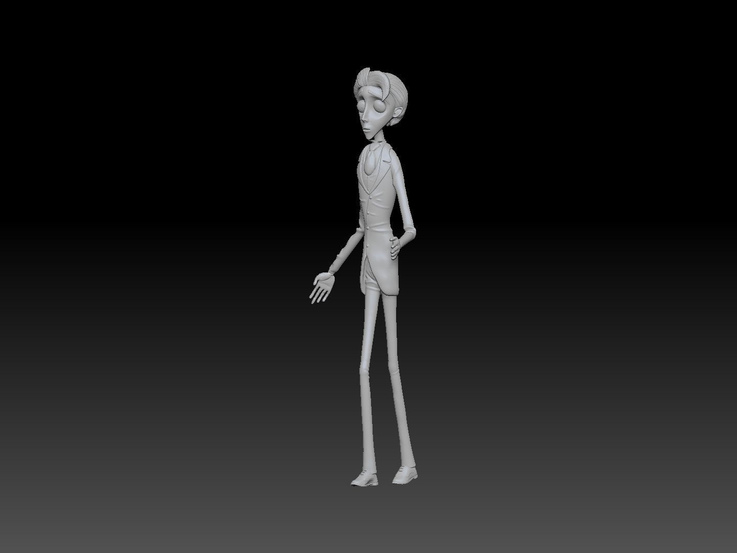 Corpse Bride Victor Van Dort 3D Print model 3D model 3D printable ...