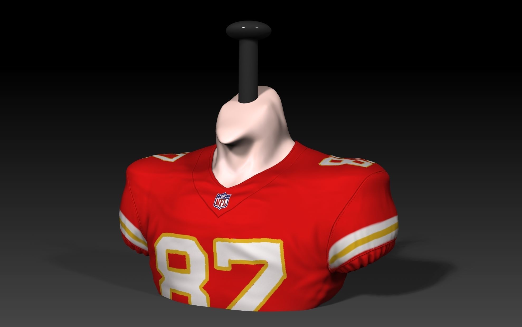 NFL Football Helmet Stand 3D model 3D printable | CGTrader