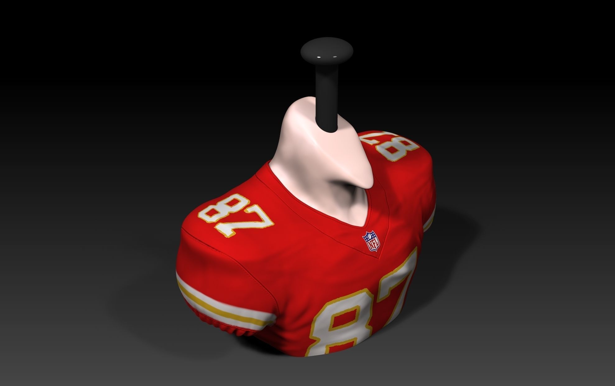 NFL Football Helmet Stand 3D model 3D printable | CGTrader