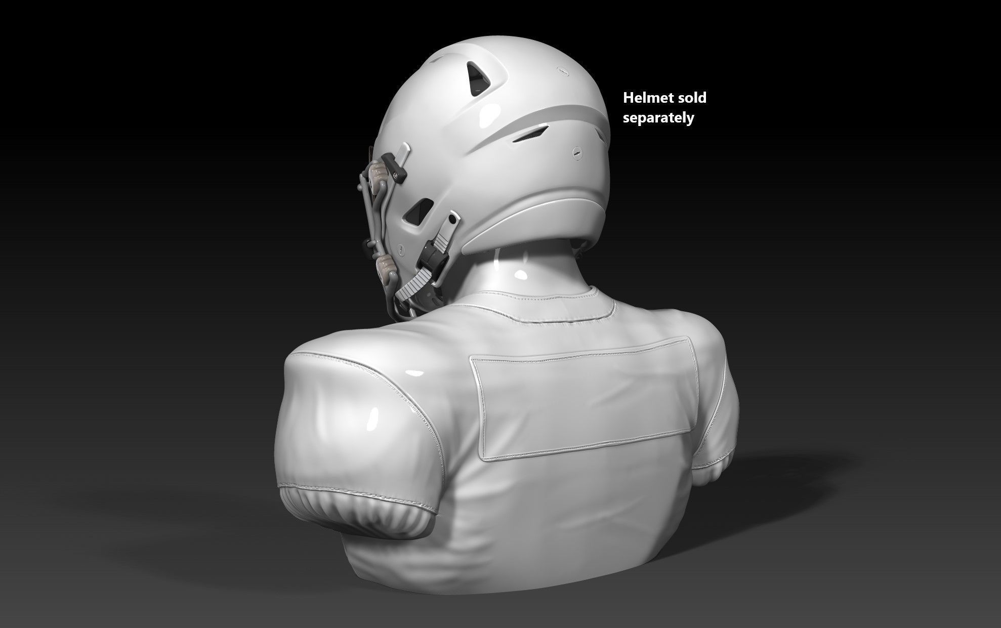 NFL Football Helmet Stand 3D model 3D printable | CGTrader