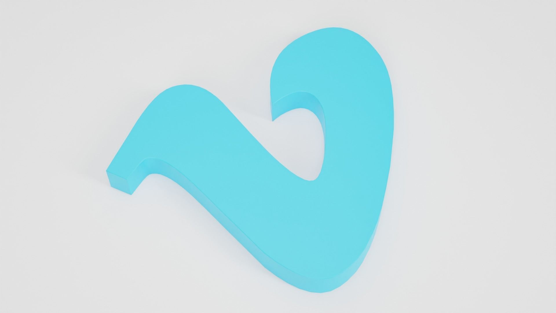 Vimeo 3d logo 3D model | CGTrader
