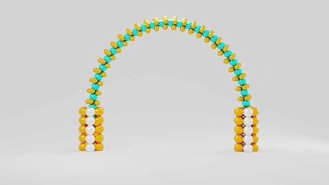 Ballon Decor 9 object 3D model | CGTrader