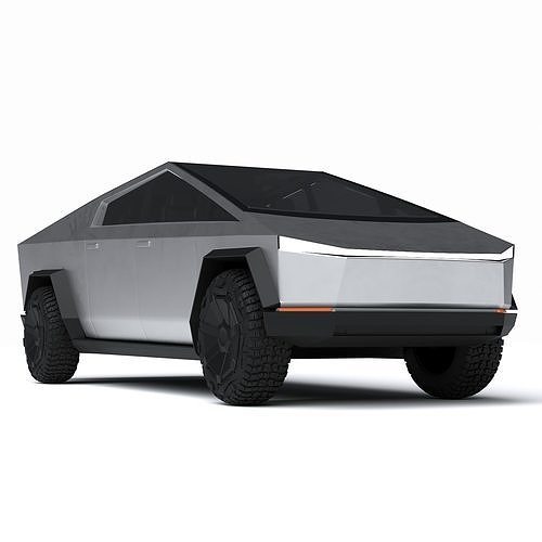 Tesla Cybertruck 2024 3d Model 3D model | CGTrader
