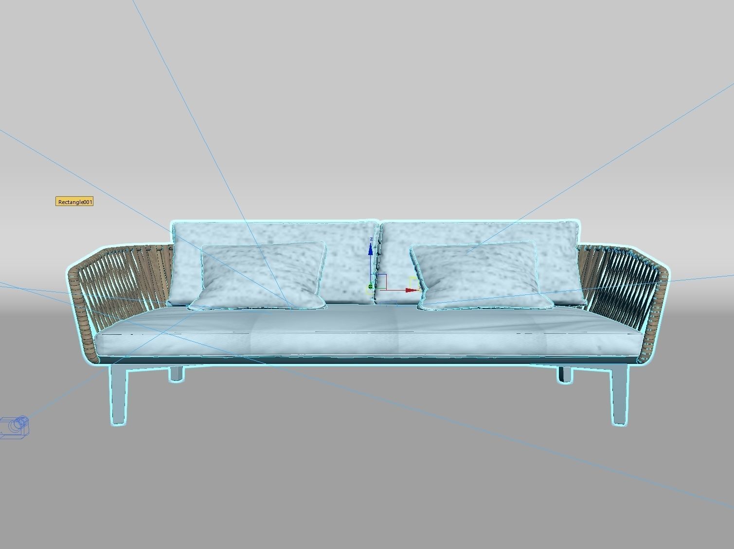 Sofa 3D model free 3D model | CGTrader