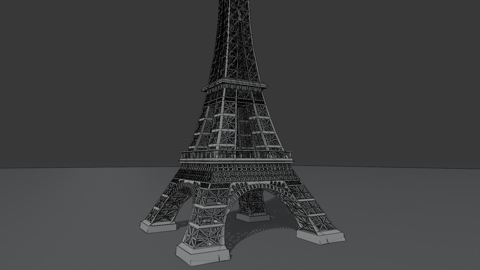 Eiffel Tower free 3D model | CGTrader