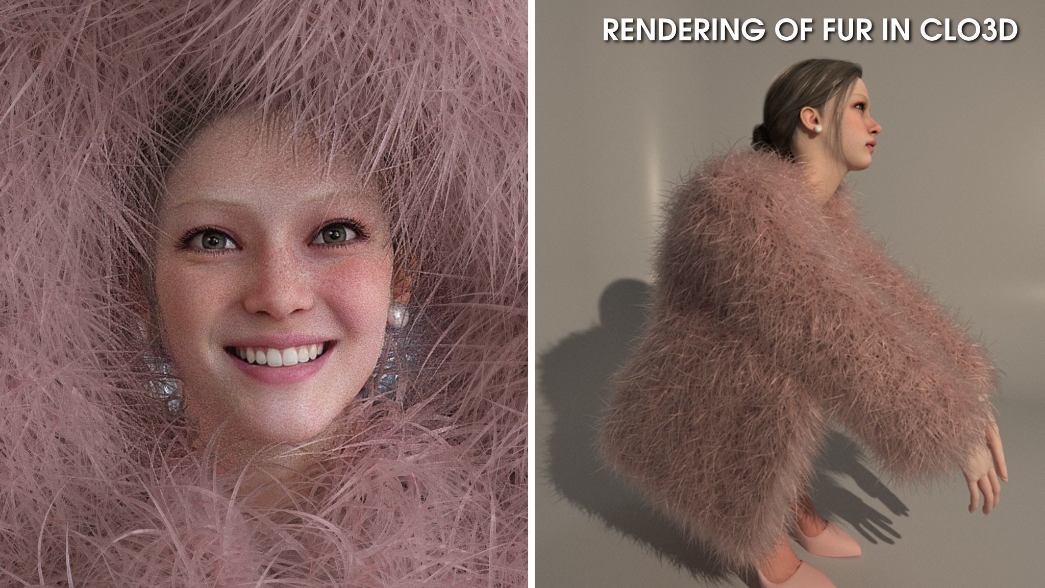 Fur coat lama 3D model | CGTrader