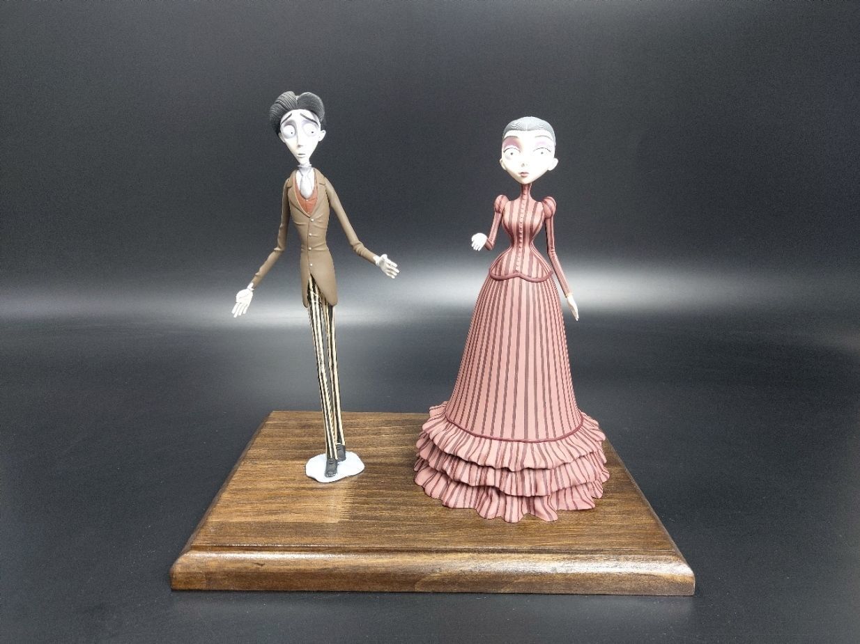 Corpse Bride Victoria Everglot 3D print model 3D model 3D printable ...