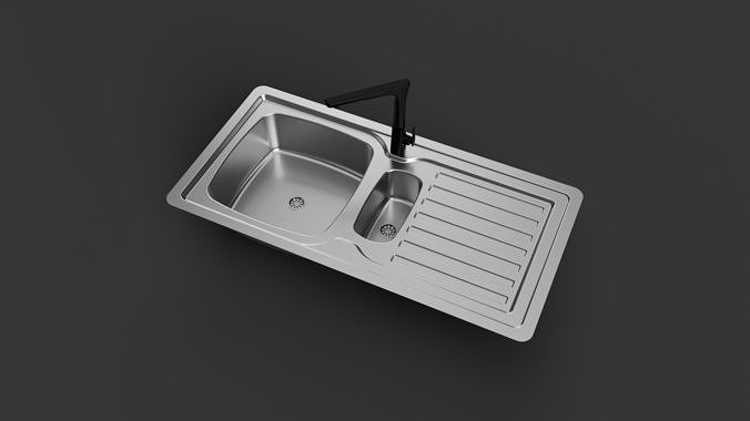 Sink Model 3D model | CGTrader