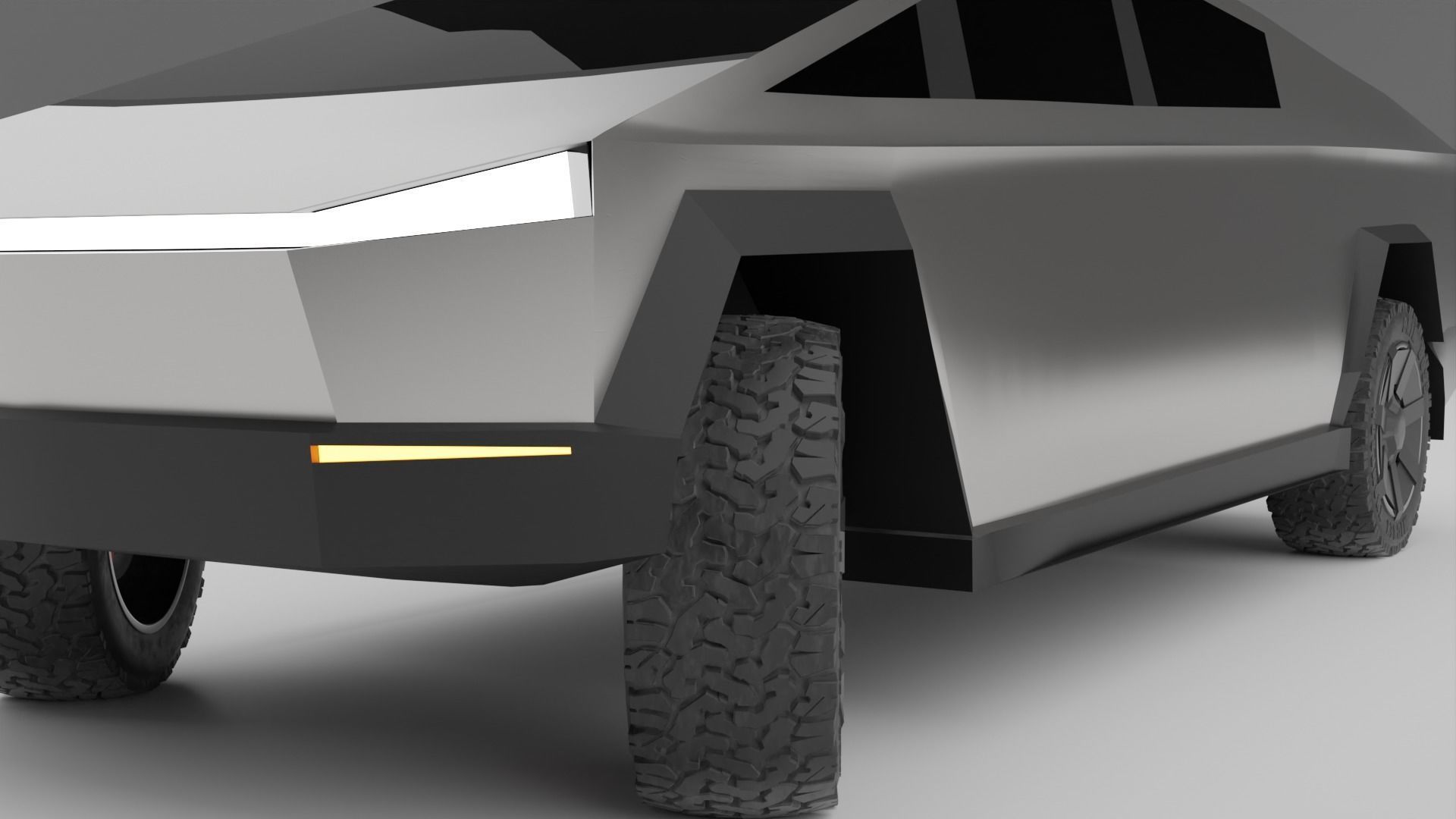 tesla cybertruck model free 3D model | CGTrader