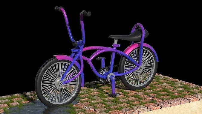 simple bike 3D model | CGTrader