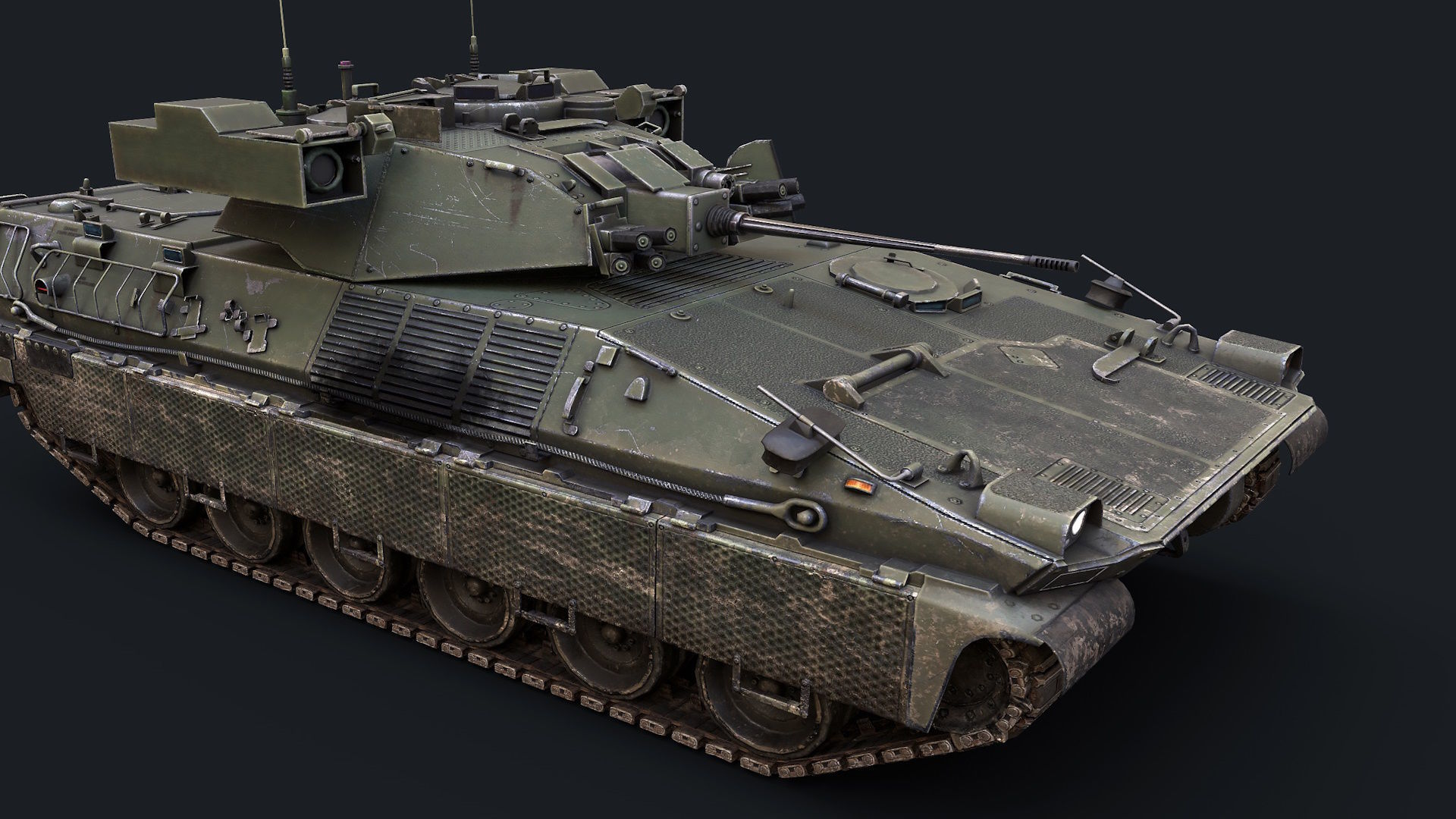 3D model VCC-80 Dardo VR / AR / low-poly | CGTrader