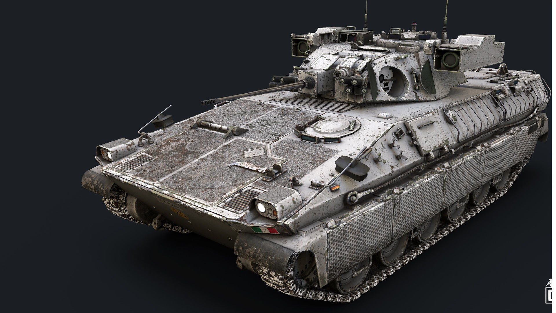 3D model VCC-80 Dardo VR / AR / low-poly | CGTrader