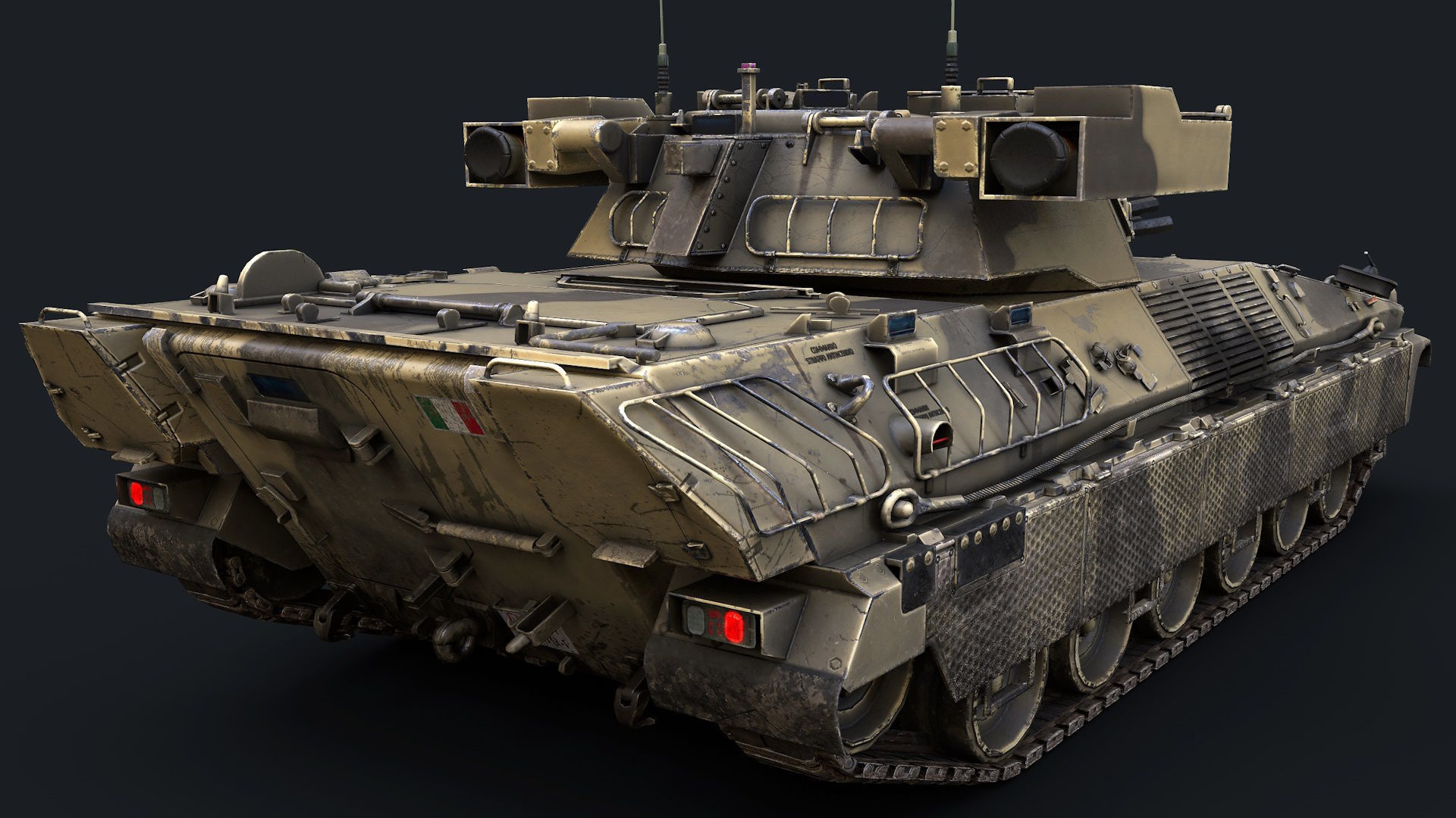 3D model VCC-80 Dardo VR / AR / low-poly | CGTrader