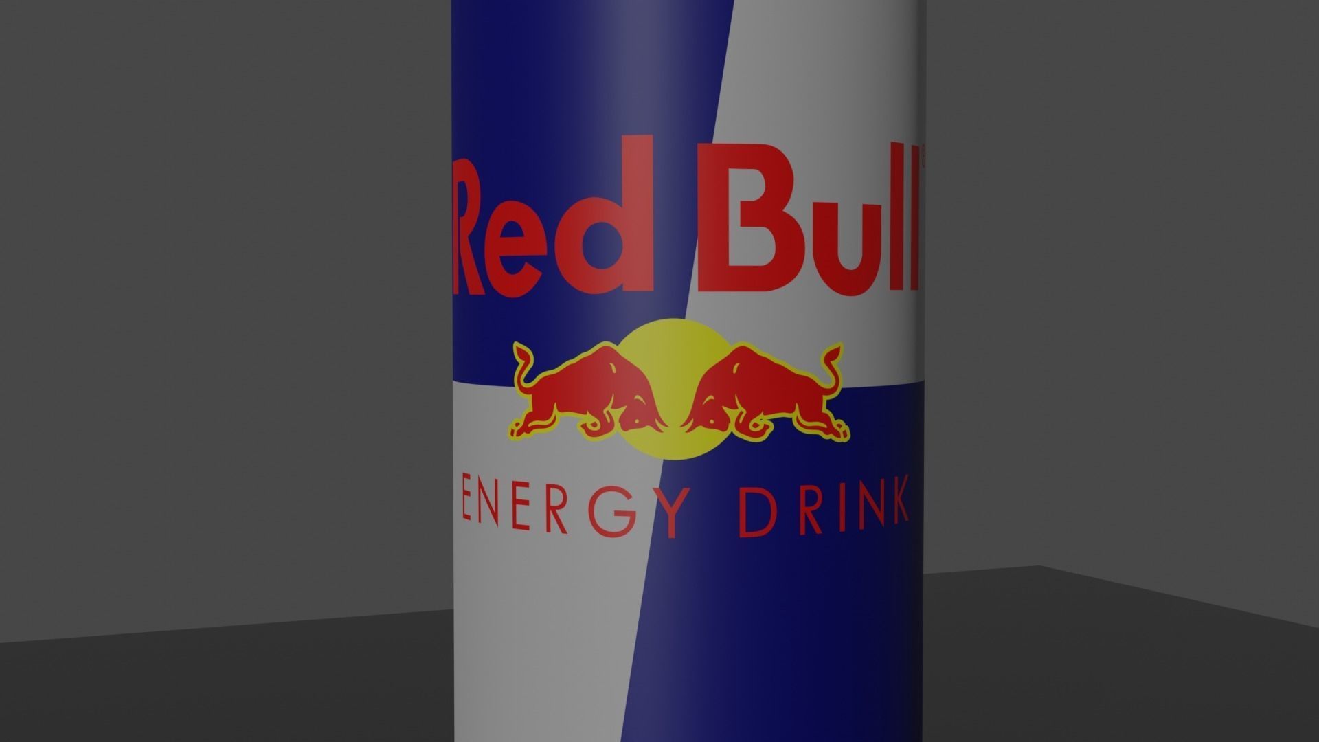 Red Bull Energy Drink Can free 3D model | CGTrader