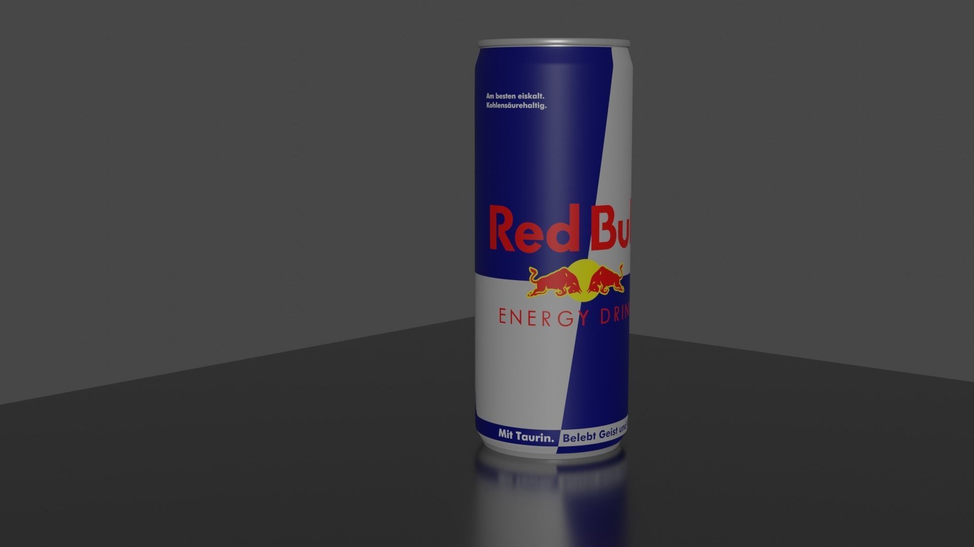 Red Bull Energy Drink Can free 3D model | CGTrader