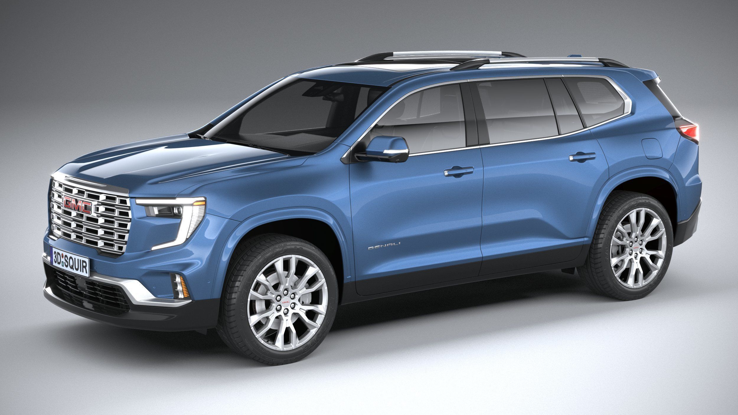 GMC Acadia Denali 2024 3D model | CGTrader
