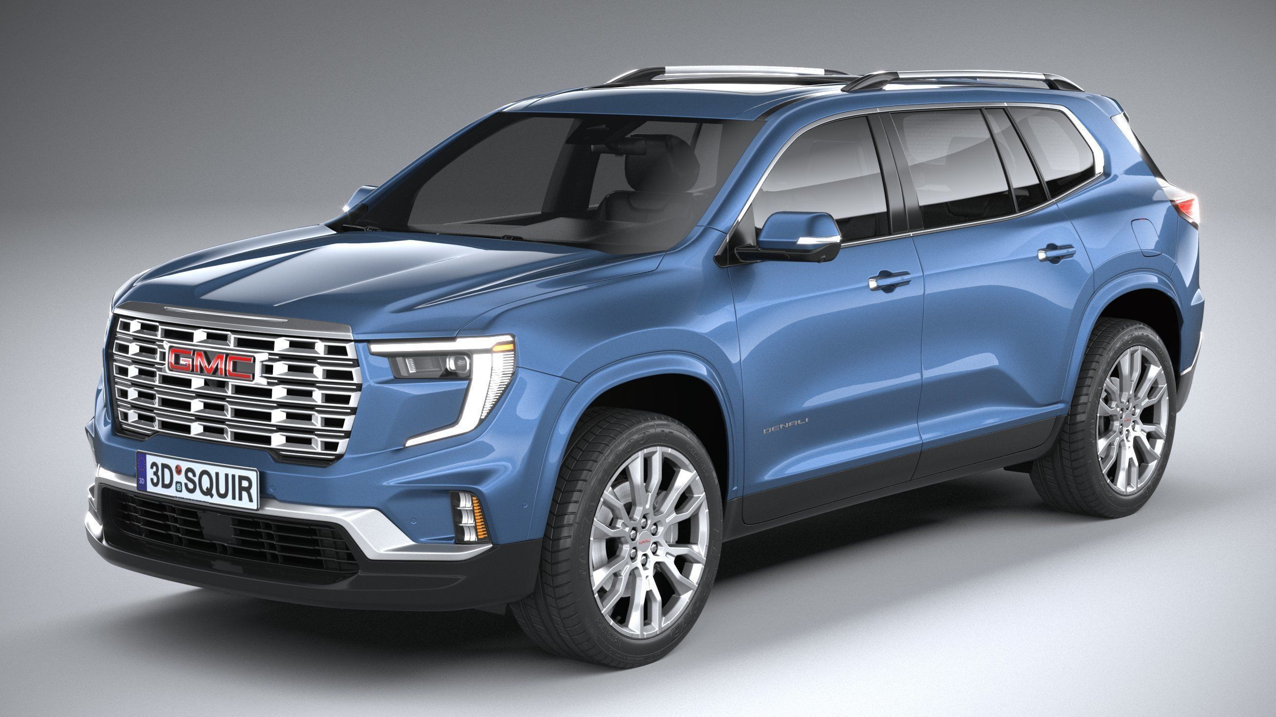 GMC Acadia Denali 2024 3D model | CGTrader