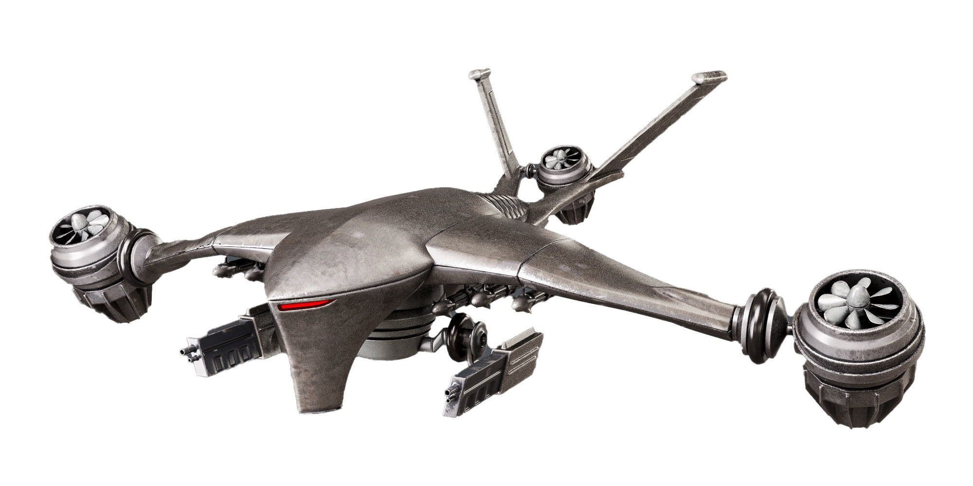 3D model Killer Drone VR / AR / low-poly | CGTrader