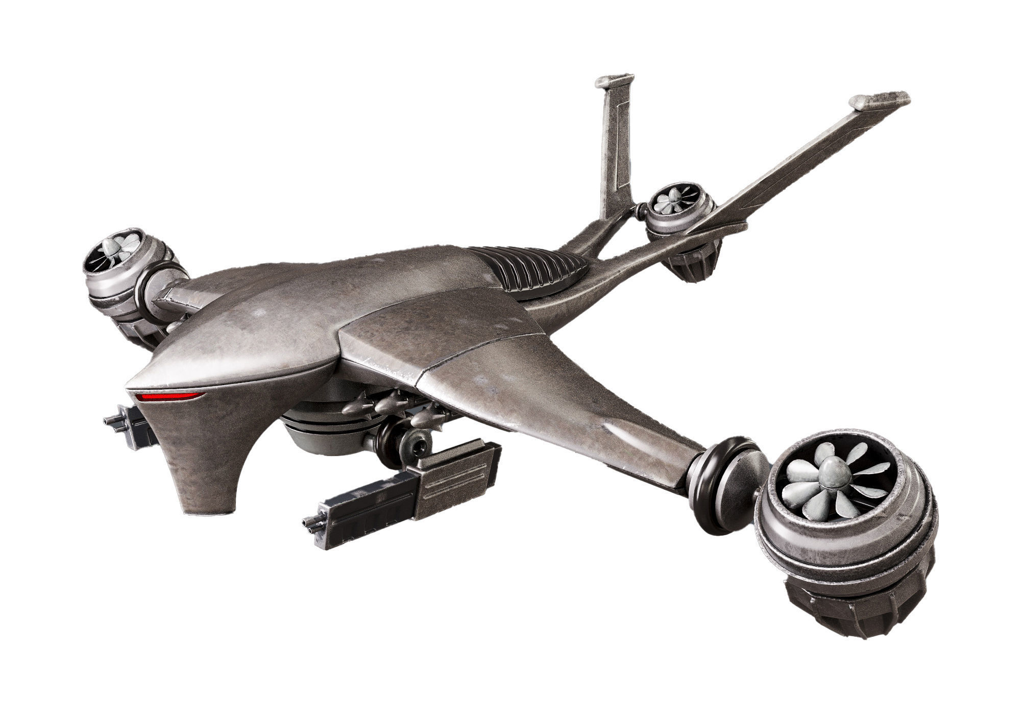 3D model Killer Drone VR / AR / low-poly | CGTrader