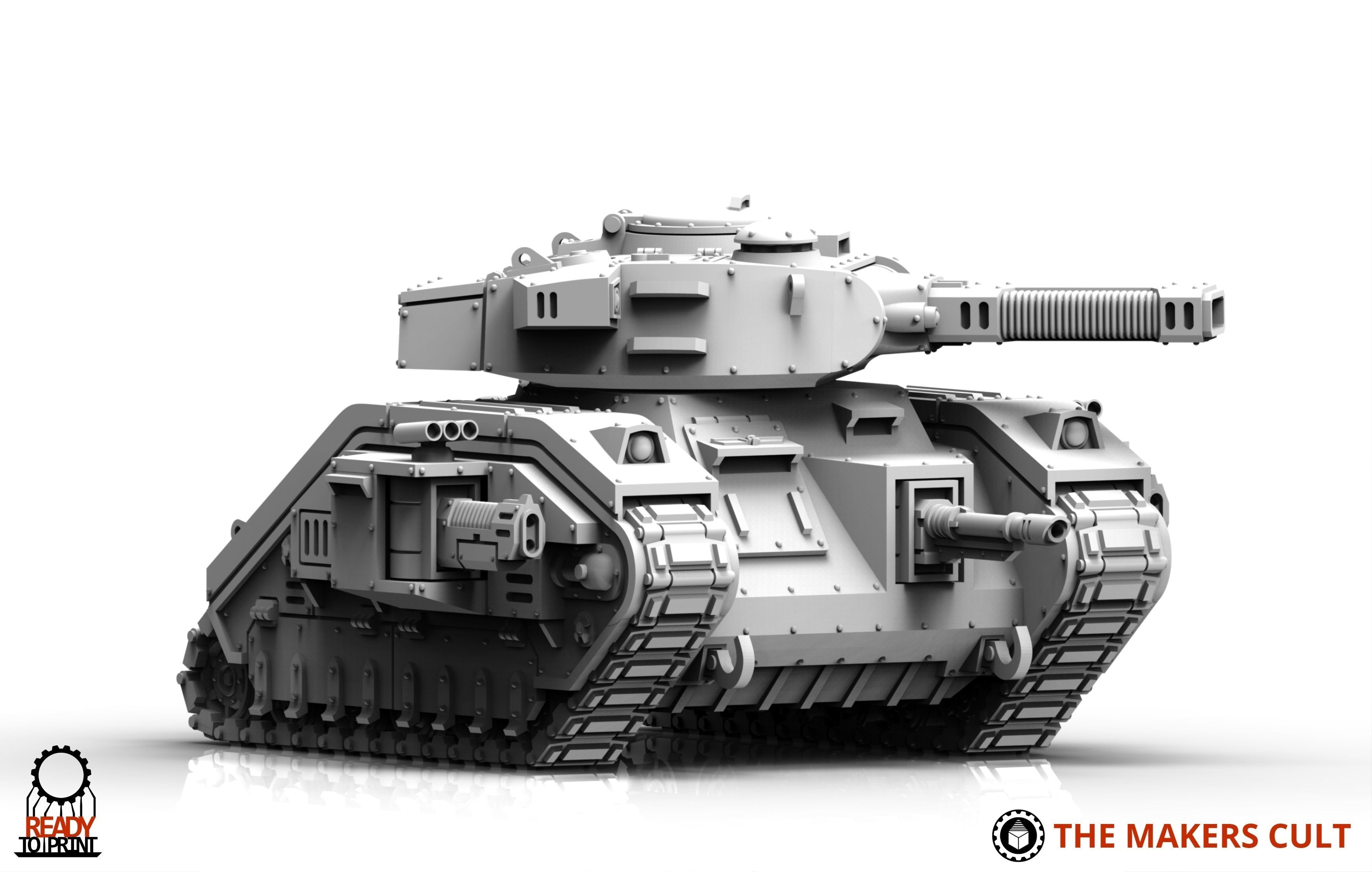 Universal Guard - Light Battle Tank 3D model 3D printable | CGTrader