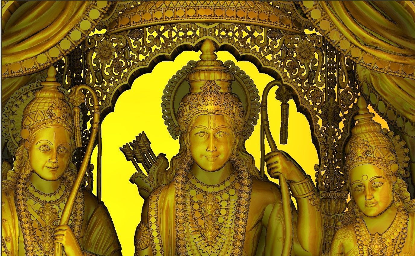 JAI SHRI RAM 3D model | CGTrader