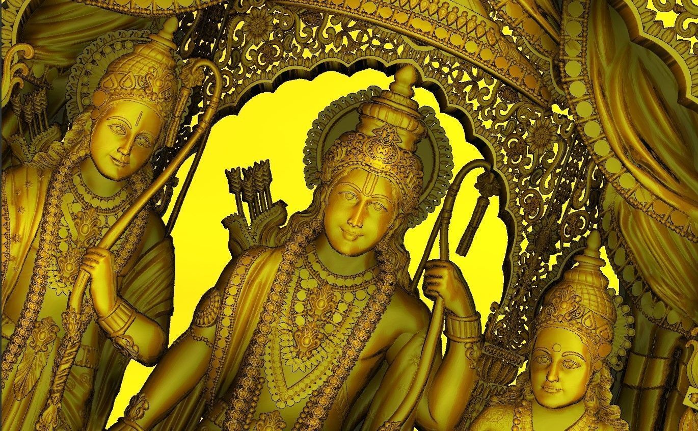 JAI SHRI RAM 3D model | CGTrader