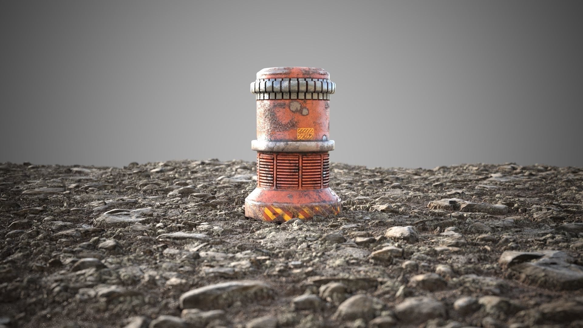 3D model Stone mud ground tile VR / AR / low-poly | CGTrader