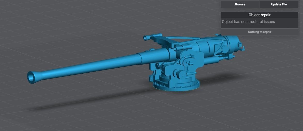 5 inch 51 caliber Scale model 3D model 3D printable | CGTrader