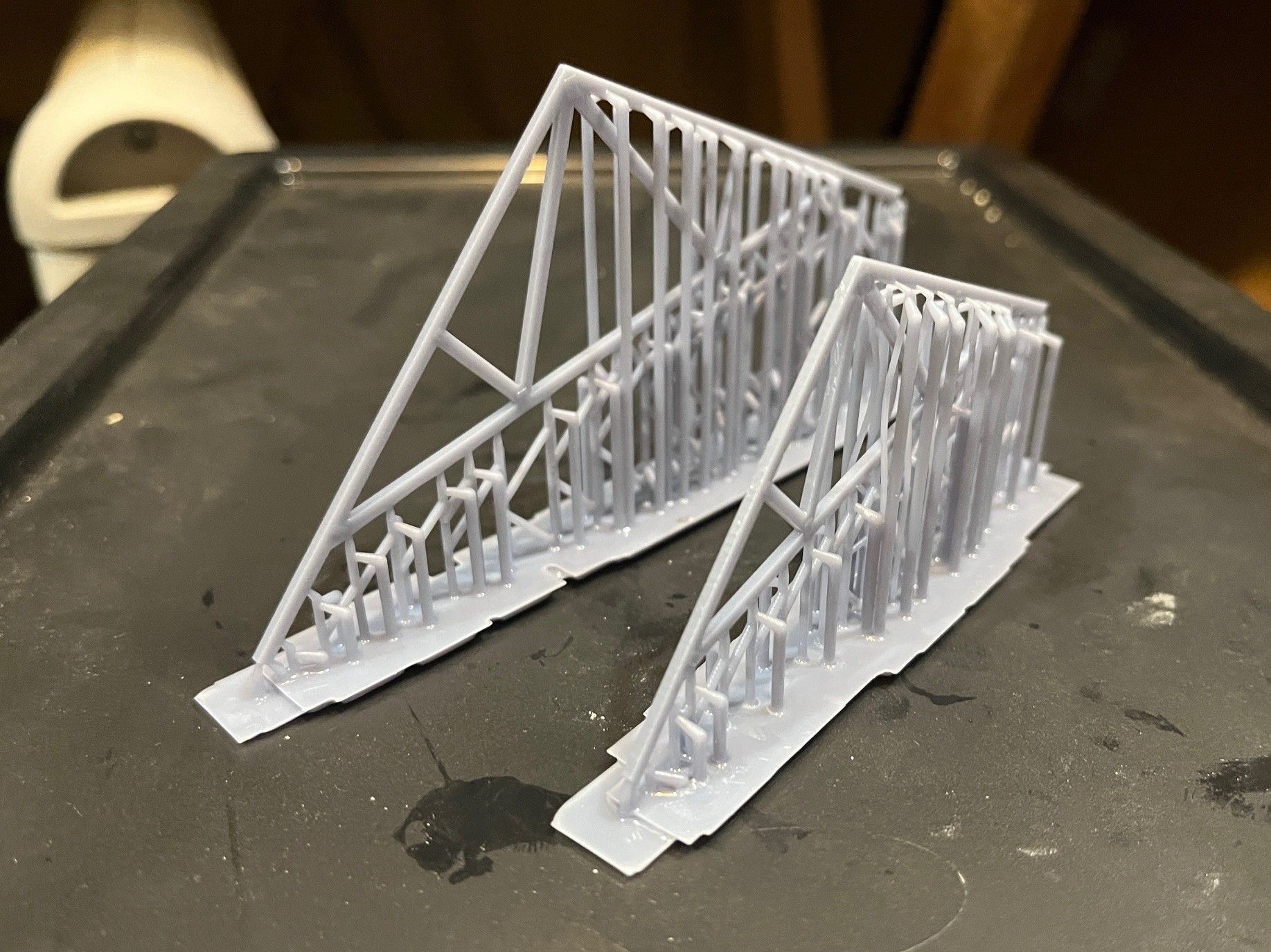 Modelling Roof Trusses for Scratch Building 3D model 3D printable ...