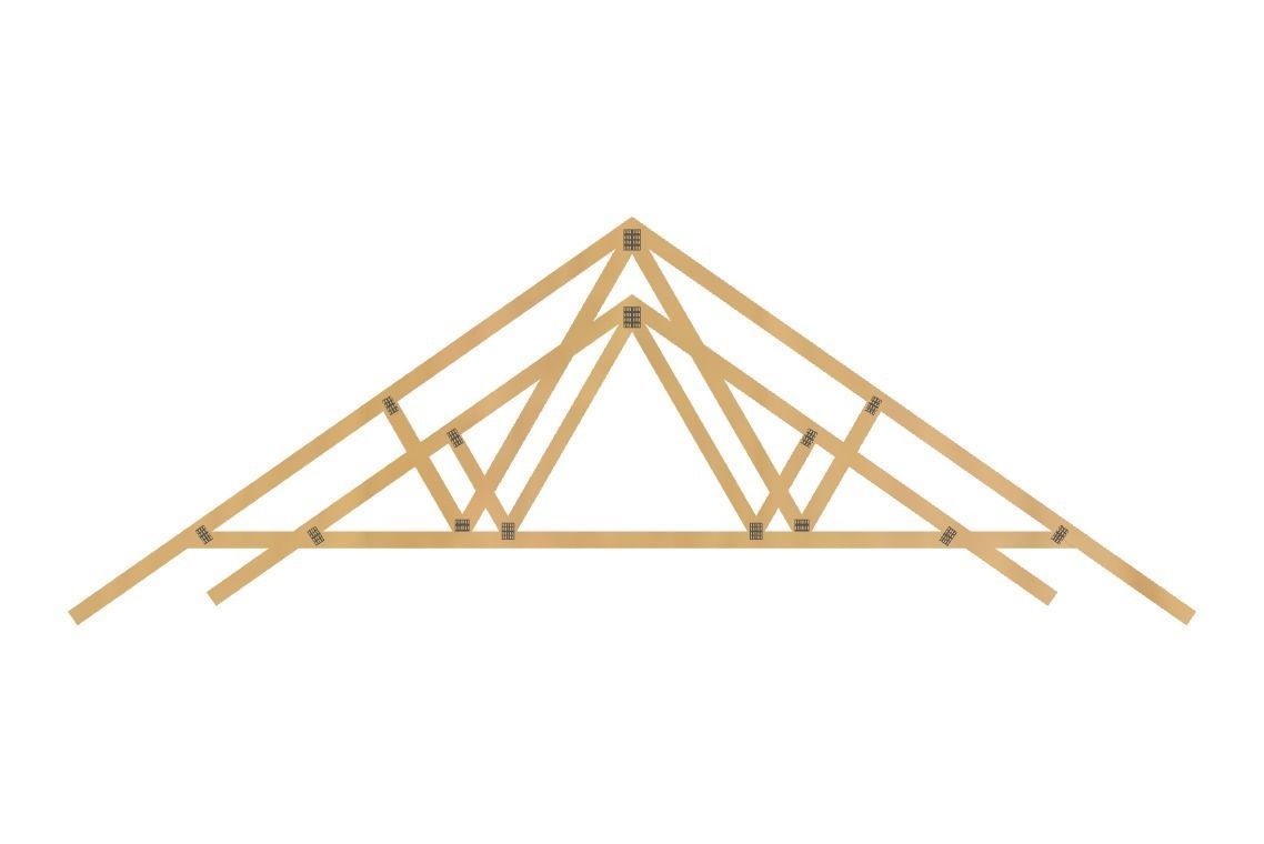 Modelling Roof Trusses for Scratch Building 3D model 3D printable ...