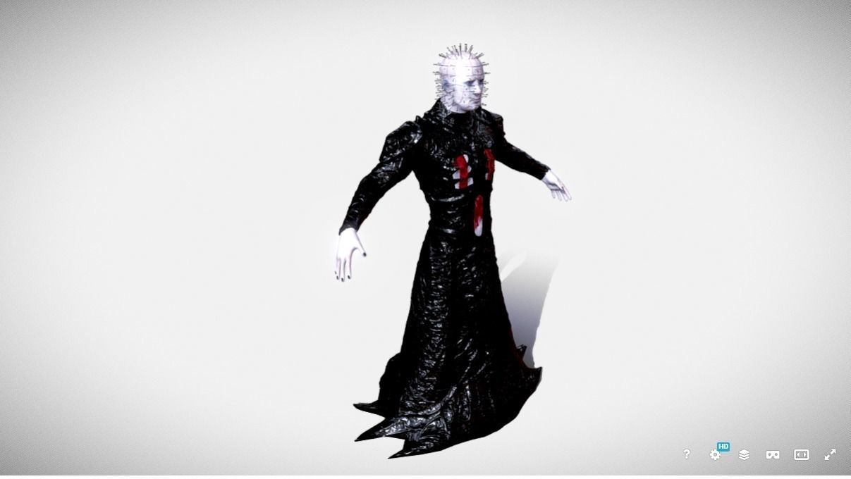 3D model HellRaiser Pinhead 3d character VR / AR / low-poly | CGTrader