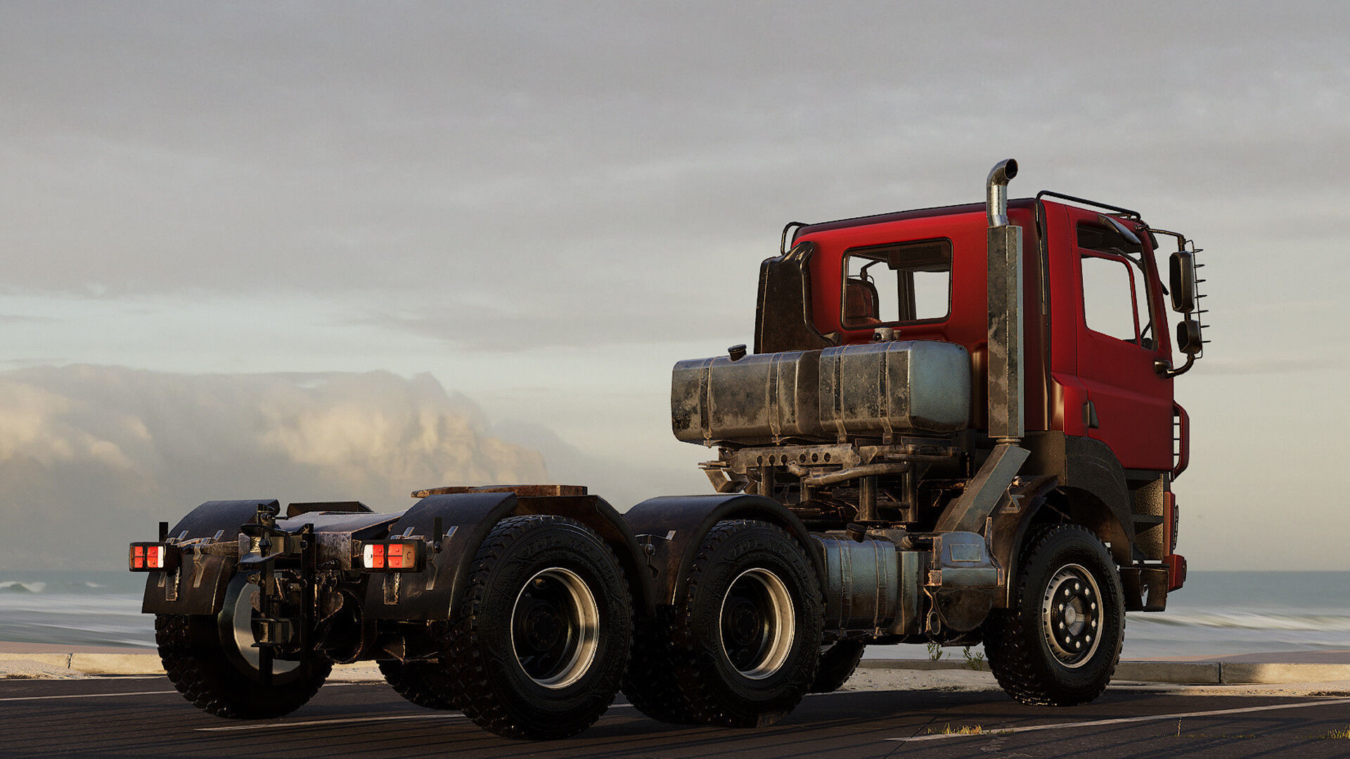 3D model Truck Levo 6770 - Unreal Engine Project VR / AR / low-poly ...