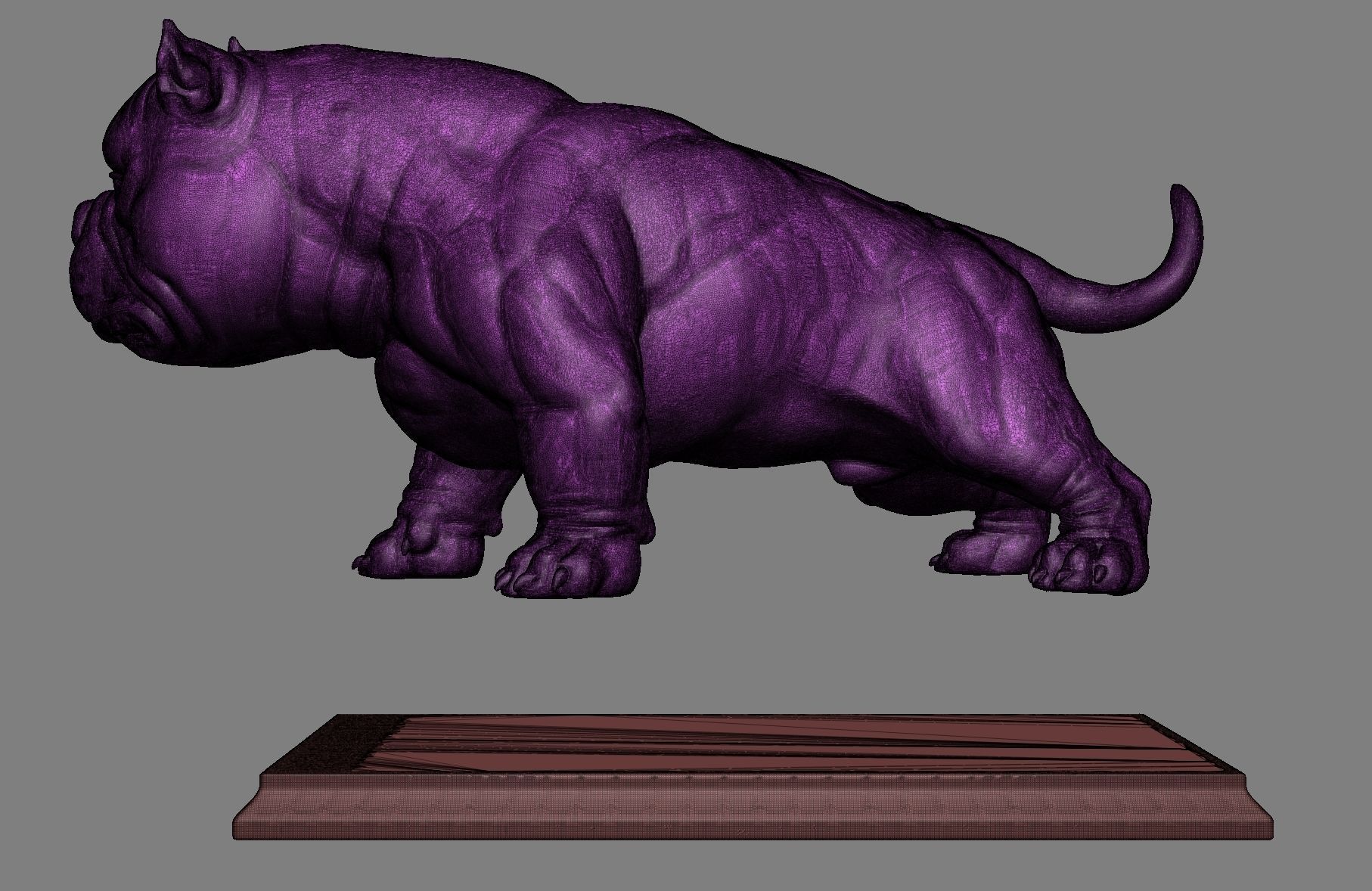 Pitbull Exotic 3D model 3D printable | CGTrader