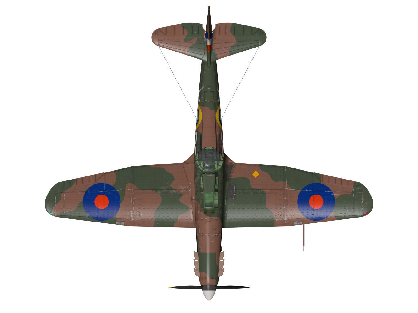 Boulton Paul Defiant Mk1 3D model | CGTrader