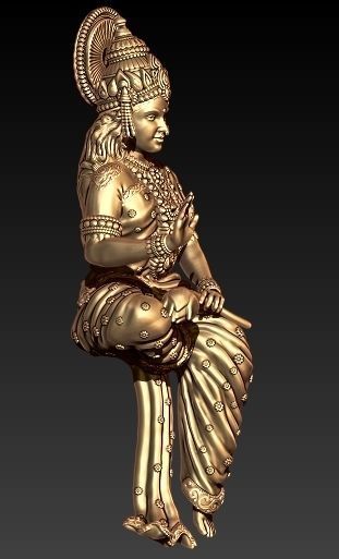 Sita Ji Idol 3D model 3D printable | CGTrader