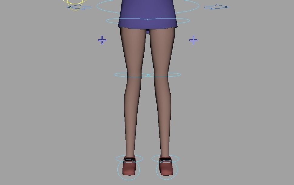 Free Rigged Girl free VR / AR / low-poly 3D model rigged | CGTrader