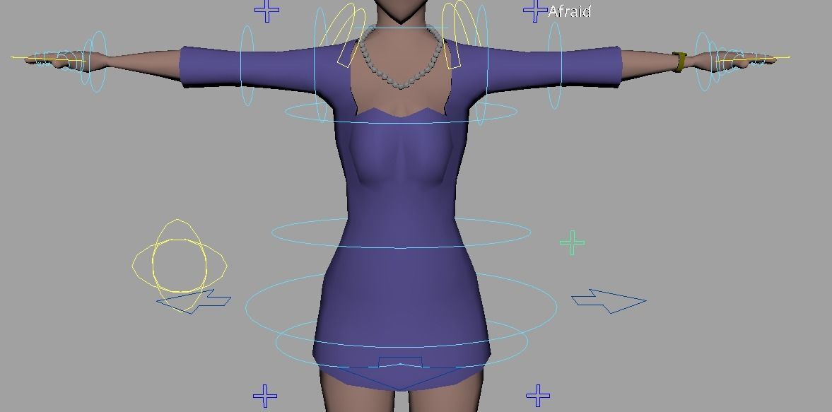 Free Rigged Girl free VR / AR / low-poly 3D model rigged | CGTrader