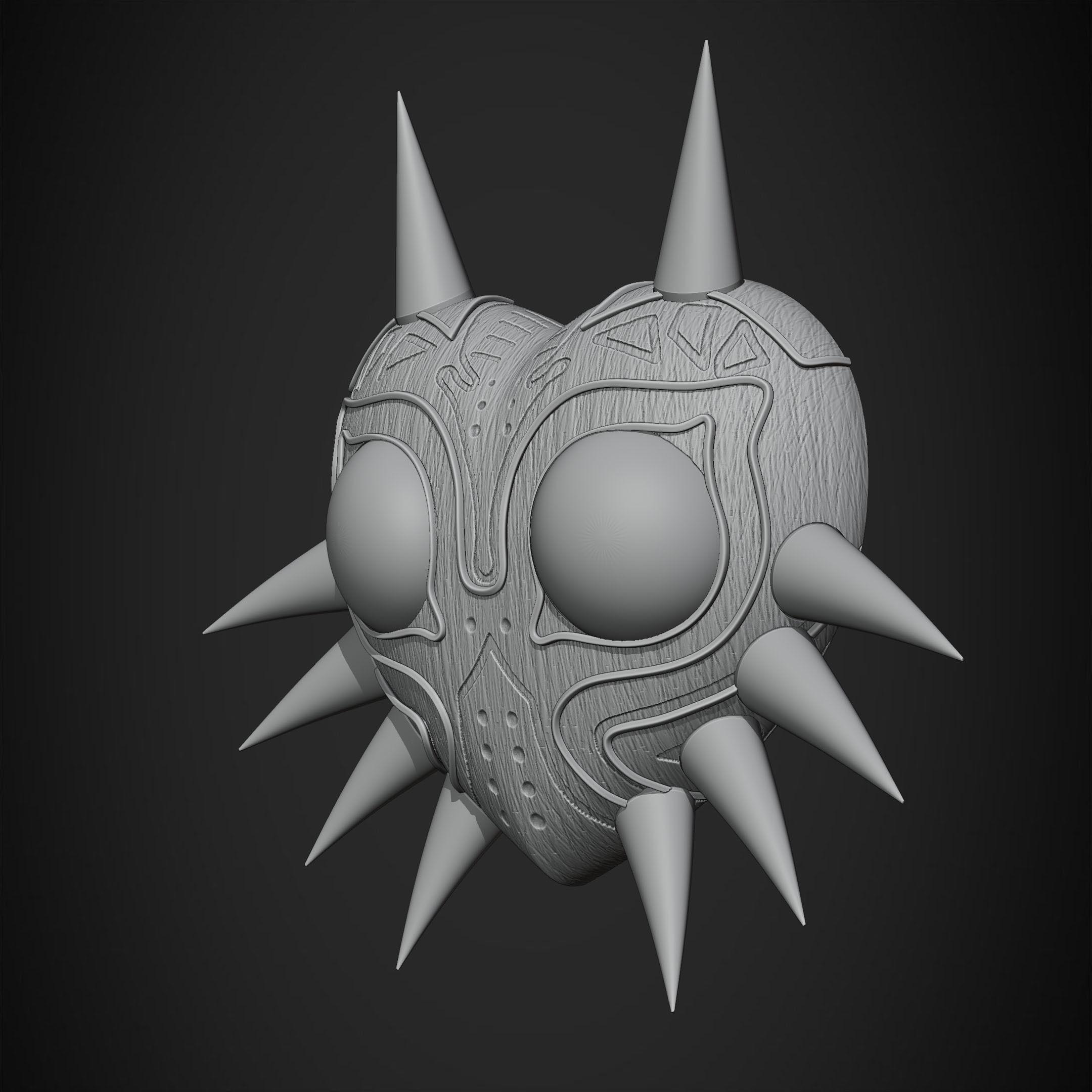 The Legend of Zelda Majora Mask for Cosplay 3D model 3D printable ...