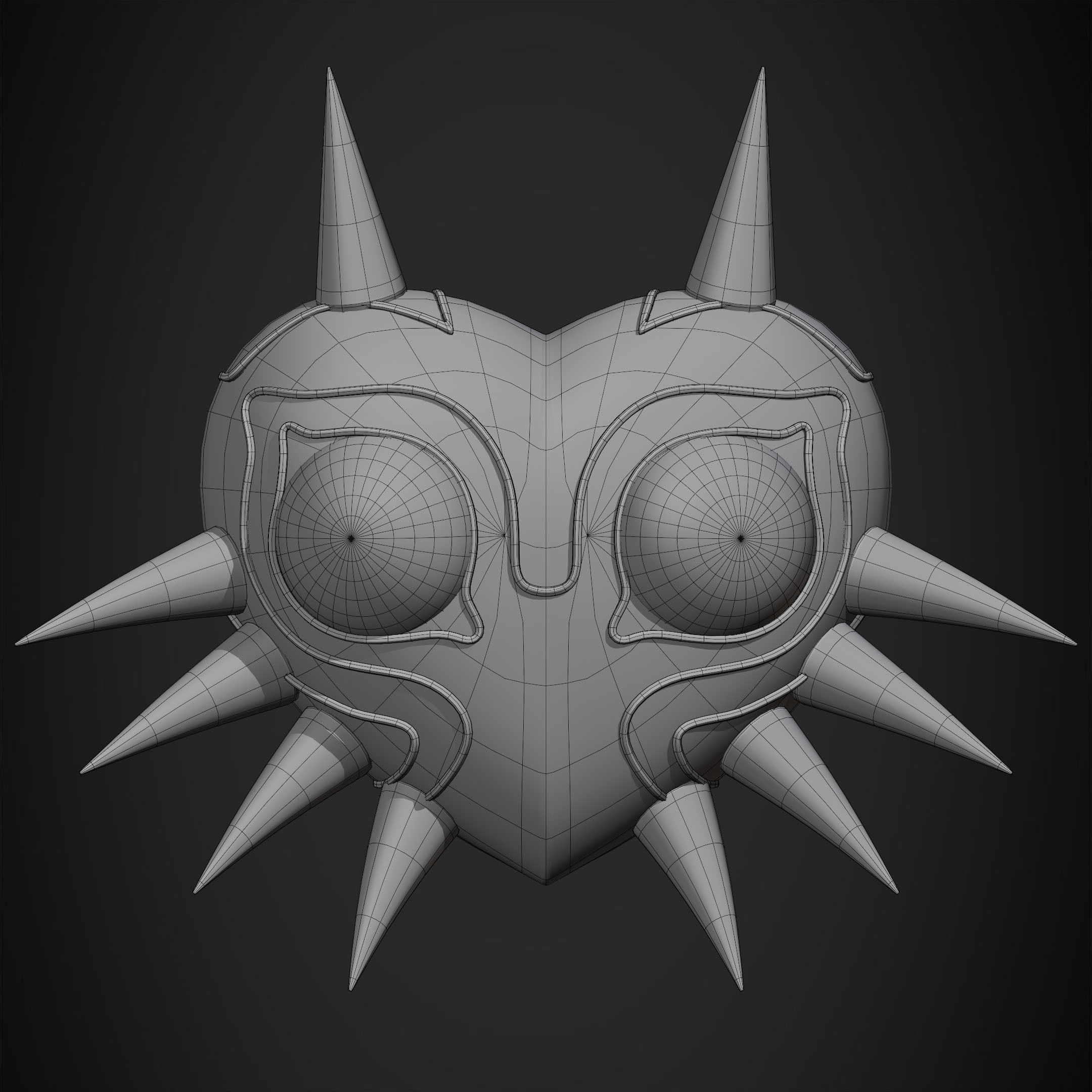 The Legend of Zelda Majora Mask for Cosplay 3D model 3D printable ...